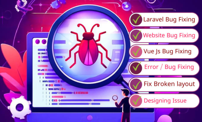 Create Or Fix Ajax Jquery Php Laravel Html Css Bugs By Devnaim Fiverr