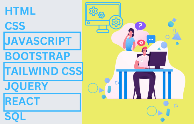 Be Your Front End Web Developer Using Html Css Javascript Bootstrap