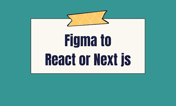 Figma To Reactjs Psd To Html Next Js Frontend Conversion By