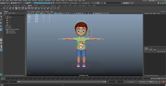 Do 3d Character Rigging In Maya Blender Unreal And Unity For Game By