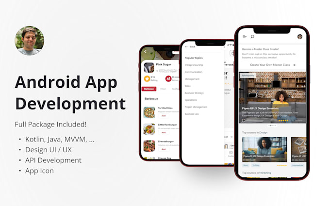 Develop Scalable Android Apps Using Kotlin And Mvvm By Omiddev Fiverr