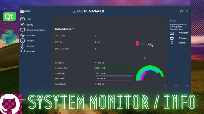 Make Gui And Desktop App Using Pyqt Pyqt Tkinter And Qt Designer In