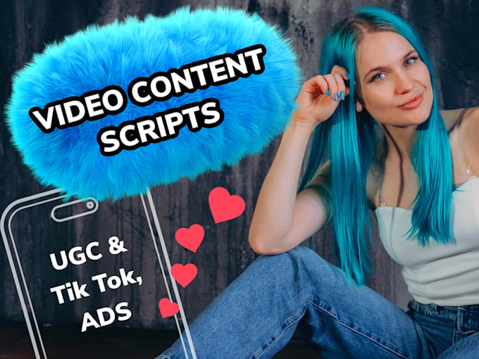 Write Scenario Script For Ugc Tiktok Reels Ads Videos By Arinablaze