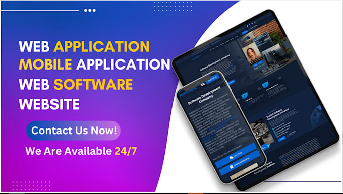 Develop Web Application Web Based Software And Mobile App In 24hrs By