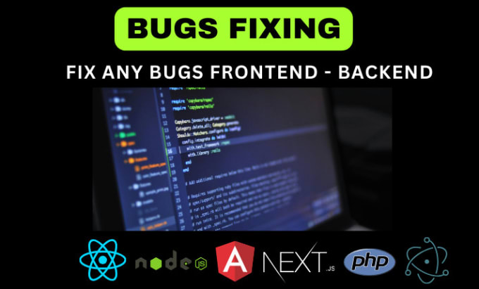Fix Bugs And Errors In React Js Node Js Next Js Electron Js Php