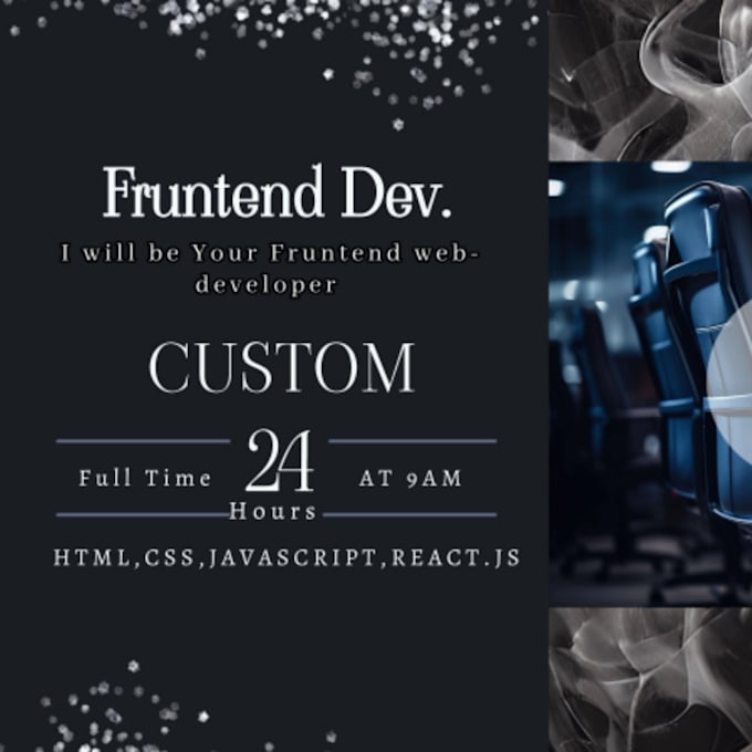 Be Your Front End Web Developer In React Js Html Css Js By