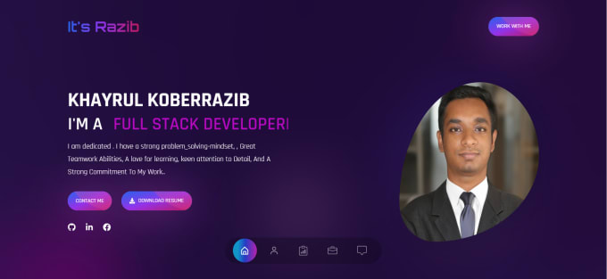 Be Your Front End Web Developer Using Html Css Bootstrap Reactjs Or