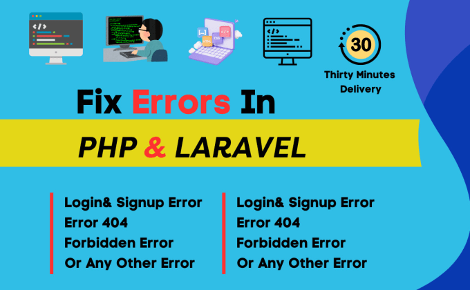 Fix Any Error In Php And Laravel By Zbxbxbx Fiverr