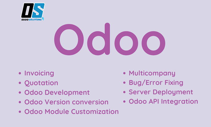 Customize And Develop Odoo Module By Odoosolutions Fiverr
