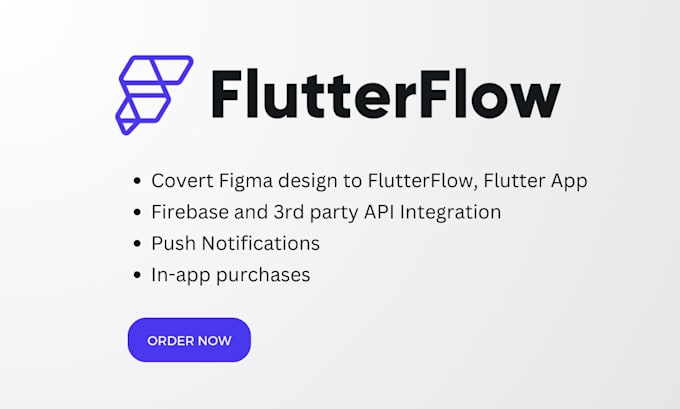 Do Flutterflow Mobile App With Flutter Flow Developer By Ajxreator Fiverr