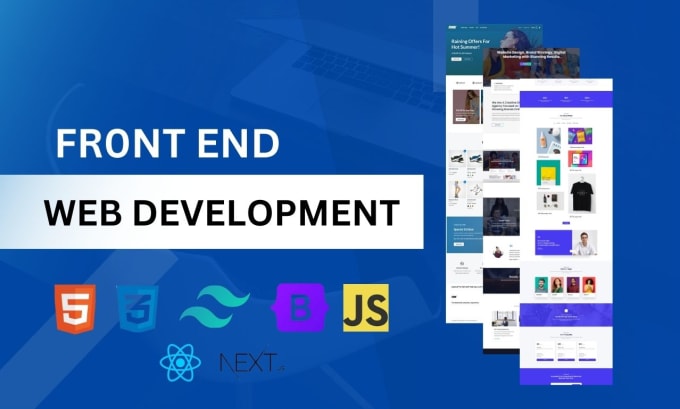 Be Your Front End Web Developer Using Html Css React Js By Amir Hosen