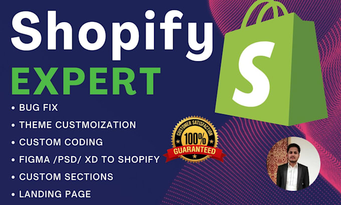 Do Shopify Website Development Designing Customization And Bug