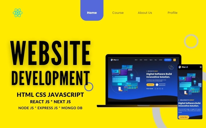 Be Your Front End Web Developer In Html Css Javascript Bootstrap By