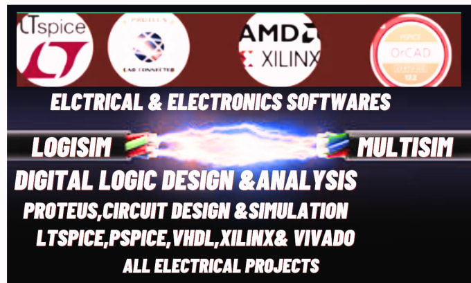 Help You In Psim Pspice Dld Ltspice Multisim Logisim Xilinx