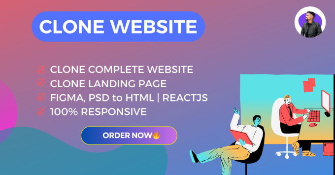 Copy Clone Website Or Landing Page Using Html Css Js And Reactjs By