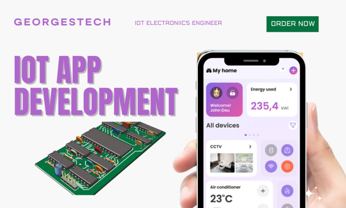 Do Iot App Development Arduino Programming Ble Esp8266 Esp32 Cam And