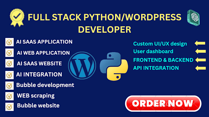 Develop A Full Stack Ai Saas App Ai Saas Chatgpt Langchain Website