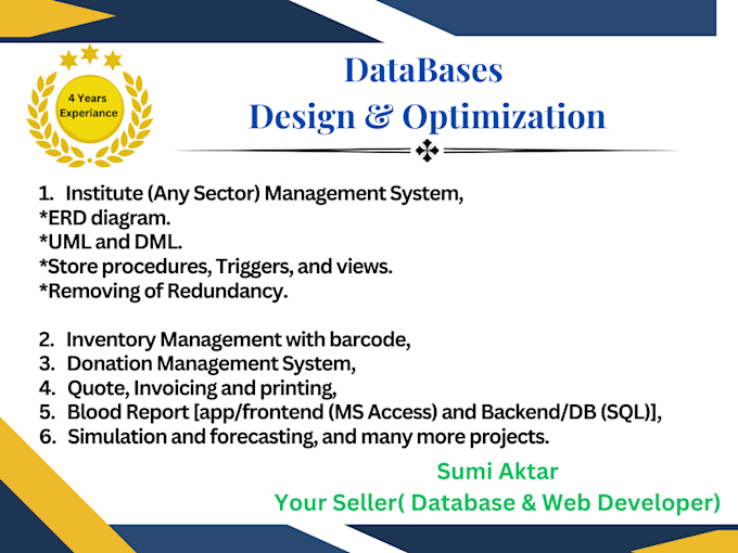 Develop Your Business With Ms Access Through Vba And Sql By Saifnobi
