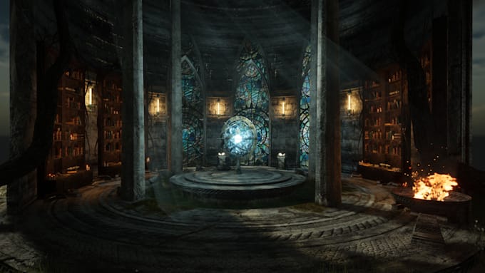 Create 3d Game 3d Game Environment 3d Game Level Design Game Map By