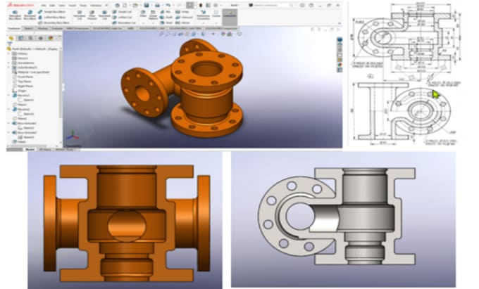 Design And Simulate Models Using Solidworks By Talhaashraf Fiverr
