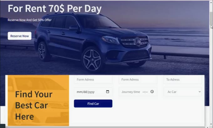 Create A Responsive React Js Landing Page Using Html Css And