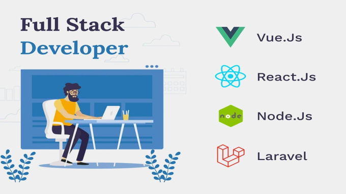 Be Your Full Stack Developer Vue Js Nuxt Js React Js Laravel By
