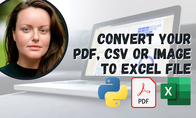 Convert Pdf Csv And Image Files To Excel Format By Silkstrandco Fiverr