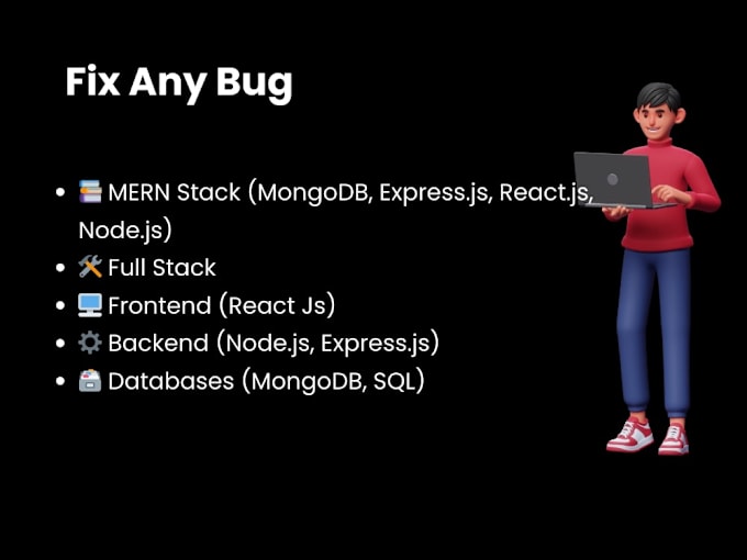 Resolve Bugs And Errors In React Node Js Javascript Css By Kaushal