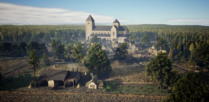 Make Unity Or Unreal Engine 3d Game Environment 3d Environment Design