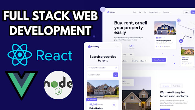 Develop Website With Reactjs Nextjs Vuejs Nuxtjs And Nodejs By
