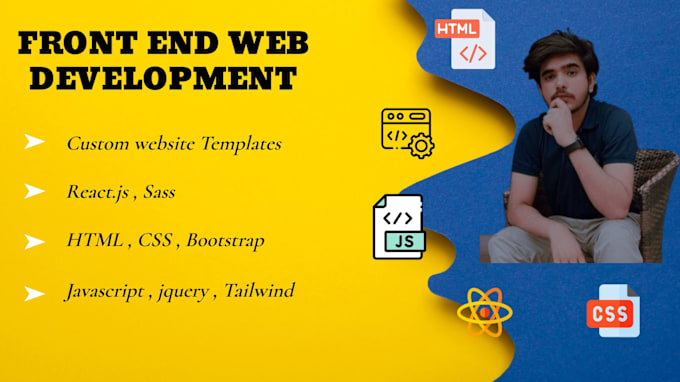 Create Responsive Websites In Html Css Javascript React Nodejs Nextjs
