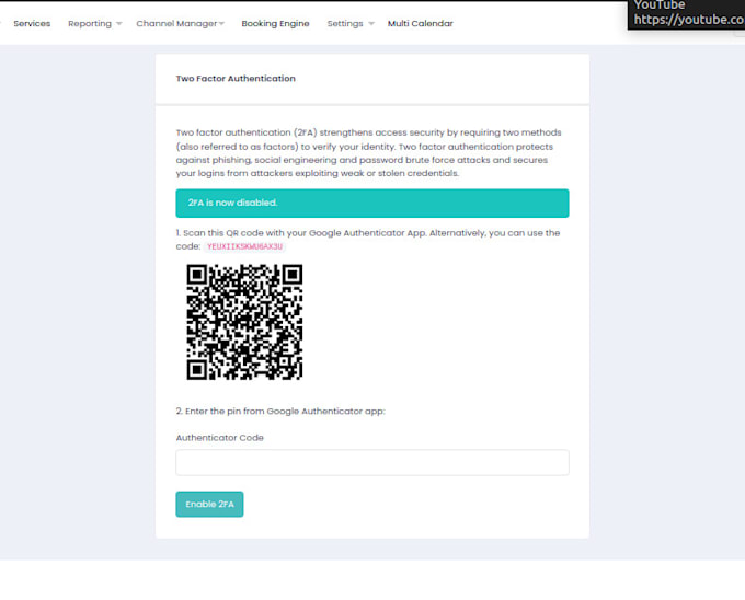 Implement Google 2fa Authenticator In Laravel To Enhance Business