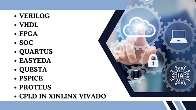 Do Verilog Vhdl Fpga Soc Cpld In Xinlinx Vivado Quartus Easyeda