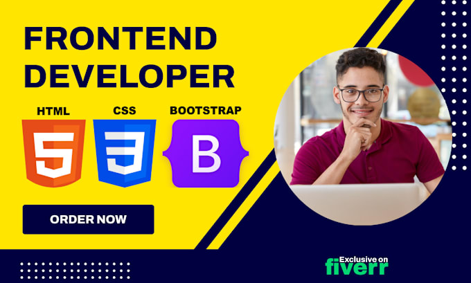 Create Responsive Website With Html Css Javascript And Bootstrap By