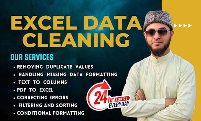 Excel Data Cleaning Formatting Clean Up Within 24 Hours By Meer