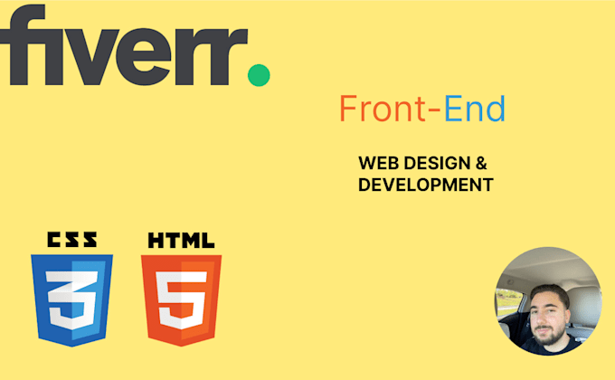 Create Uniqe Websites Using Html And Css By Tjugge Fiverr