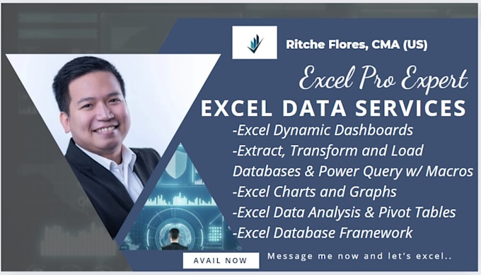 Do Excel Data Gsheet Dashboards Etl Database Analysis Pivot Power