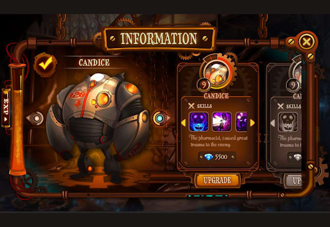 Reskin Unity Game 2d Unity 3d Mobile Game Ui Design Unity Game