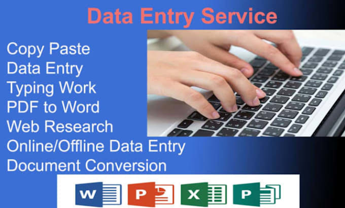 Data Entry Of Excel Copy Paste Data Typing By Radhika Fiverr