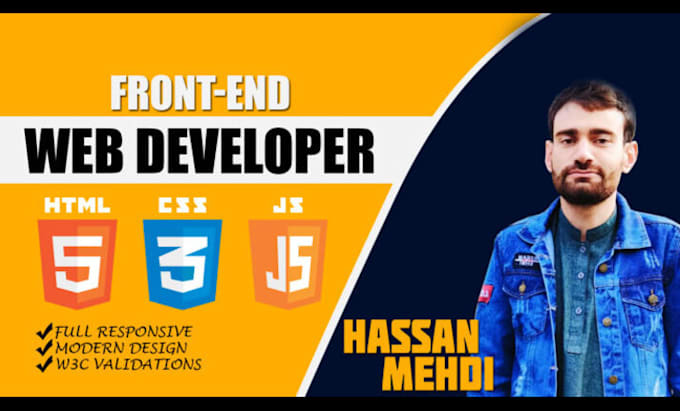 Develop And Redesign Website With Html Css Js And Tailwind By Mehdi