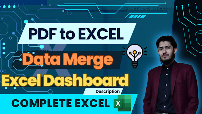 Create Charts Dashboards Pivot Table Pdf To Excel By Mi Excel Fiverr