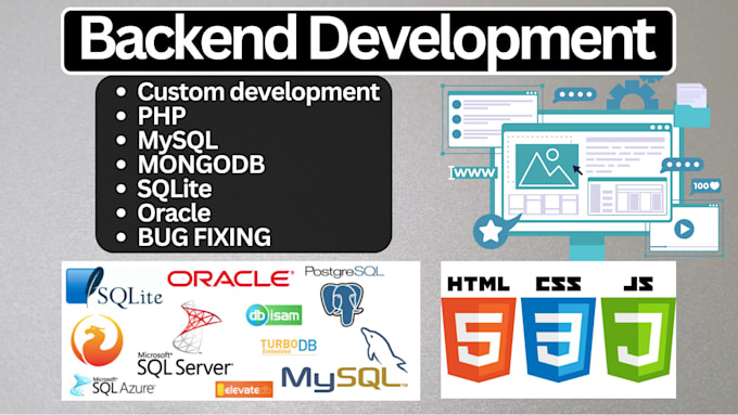 Do Website Backend Development Php Mysql Mongodb Database By