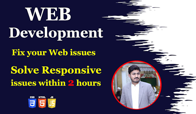 Fix Your Web Issues Bugs And Solve Responsive Issues Within Hours By