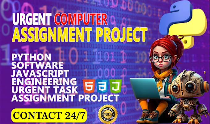 Do Computer Science Assignments Python Html Css Java It Programming