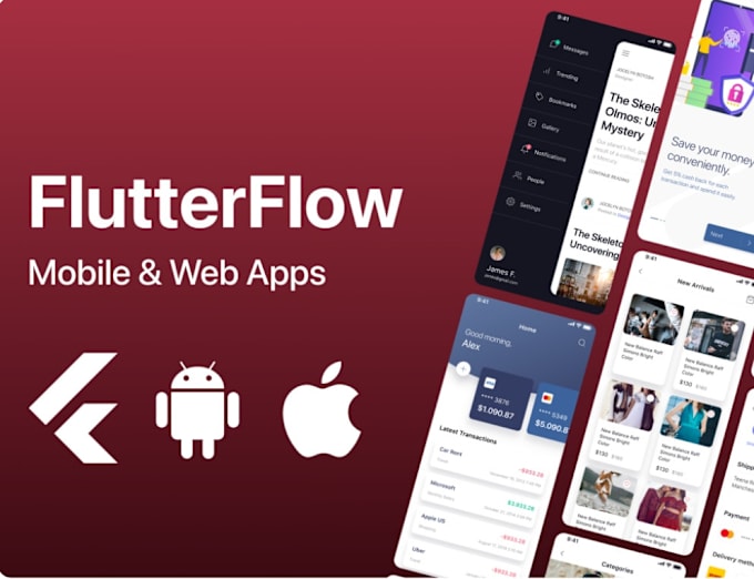 Flutterflow App No Code App Flutter Mobile App With Flutterflow