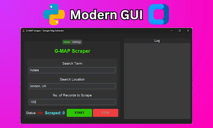 Develop Modern Gui For Your Python Script Using Tkinter Customtkinter