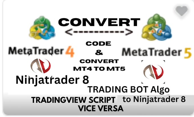 Code And Convert Tradingview Pinescript To Mt4 Mt5 Ninjatrader