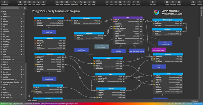 Make Erd Diagrams Sql Queries And Database Design By Access Genius