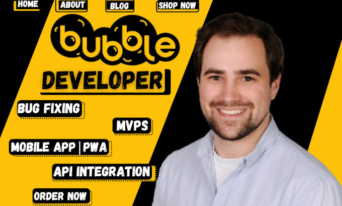 Be Bubble Io Developer Mvp Adalo App Expert Bubble Saas Flutterflow Ui