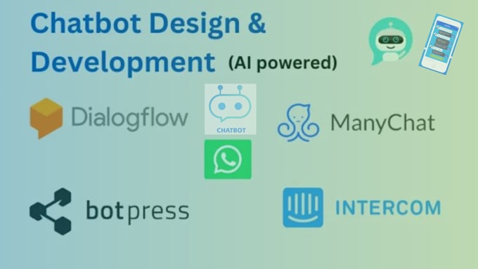 Build Unique Chatbot Ai With Intercom Manychat Dialogflow Botpress By